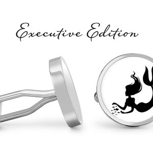 Mermaid Cufflinks Mermaids Cuff Links (lifetime Guarantee) S1855 - Etsy