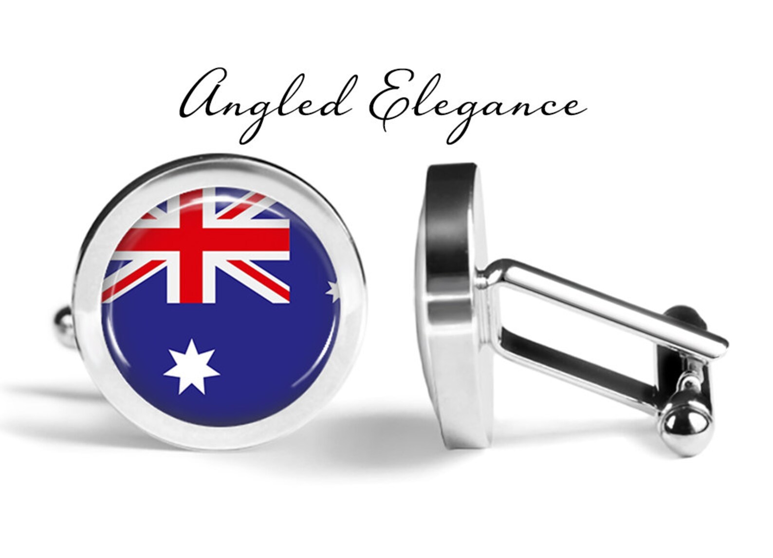 Australia Cufflinks Australian Flag Cuff Links (lifetime Guarantee ...