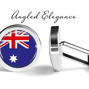 Australia Cufflinks Australian Flag Cuff Links (lifetime Guarantee ...