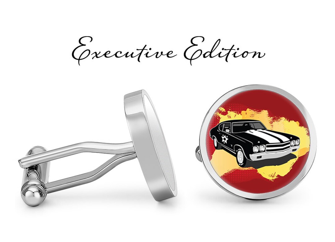 Muscle Car Cufflinks - Classic Car Cuff Links - Automotive Mechanic ...