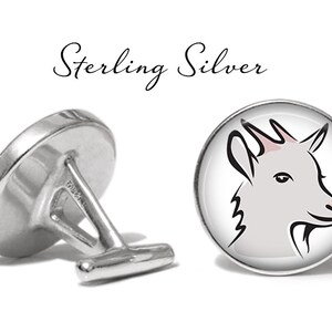 Goat Cufflinks Goats Cuff Links (lifetime Guarantee) S1652 - Etsy