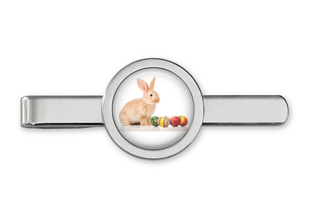 Easter Tie Clip - Easter Bunny Tie Bar - Easter Egg Tie Clip ...