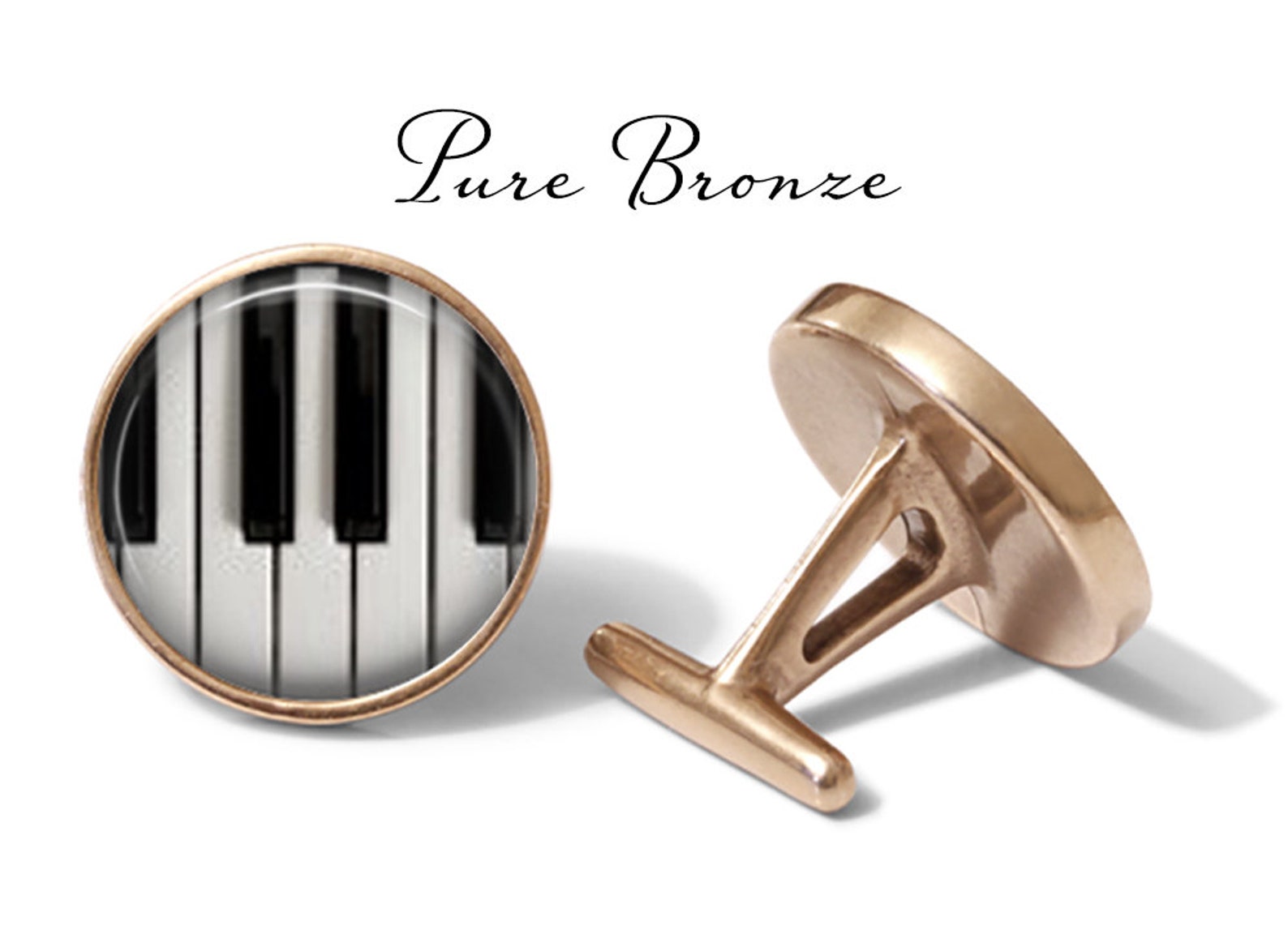 Piano Key Cufflinks Piano Cufflinks Pianist Cuff Links | Etsy