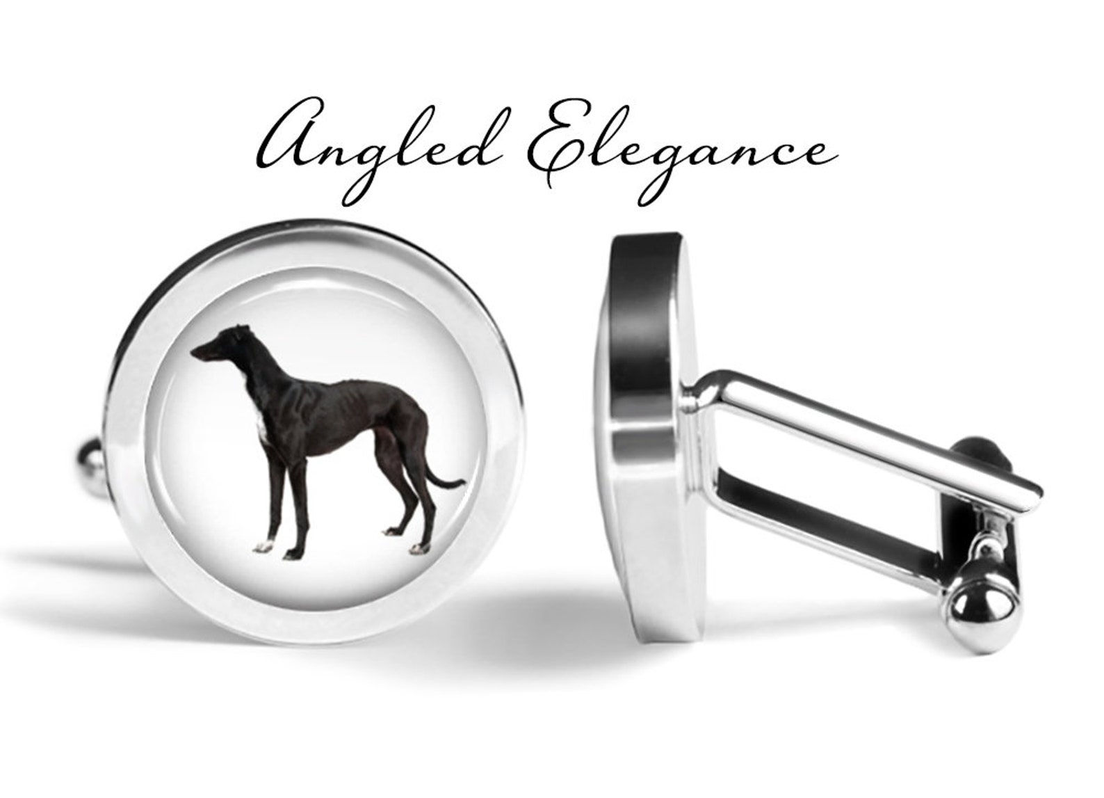 Greyhound Cufflinks Dog Cufflinks Wedding Cufflinks for - Etsy