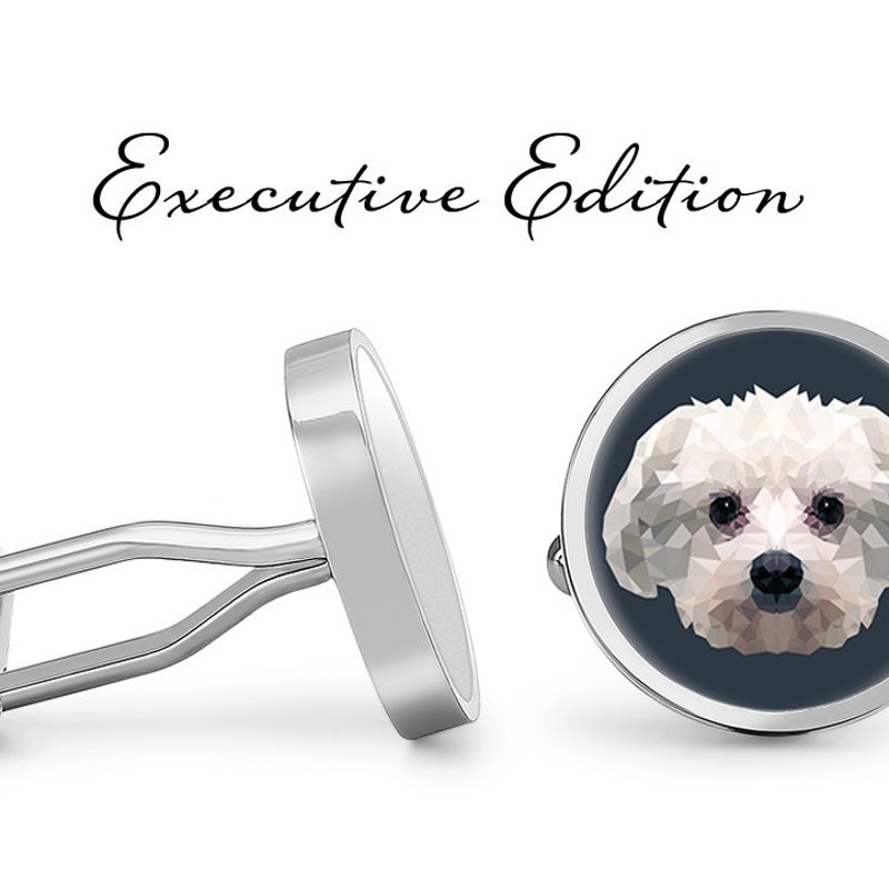 Custom Dog Cufflinks - Etsy