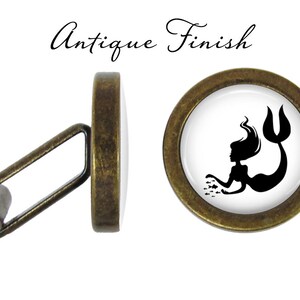 Mermaid Cufflinks Mermaids Cuff Links (lifetime Guarantee) S1855 - Etsy