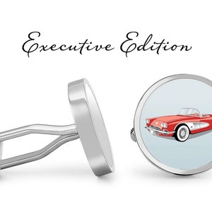 Classic Roadster Cufflinks - Classic Car Cufflinks - Car Lover Gift ...