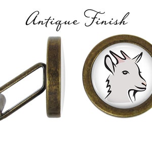 Goat Cufflinks Goats Cuff Links (lifetime Guarantee) S1652 - Etsy