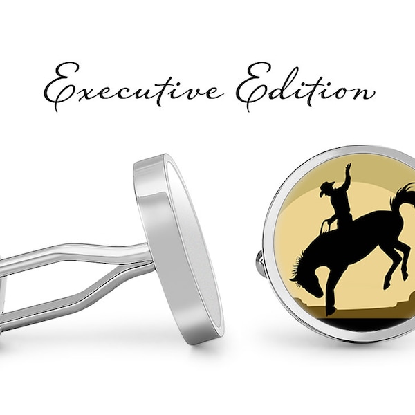 Cowboy Cufflinks - Etsy