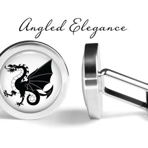 Dragon Cufflinks Chinese New Year Cuff Links (lifetime Guarantee) S1861 ...