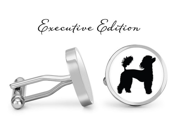 Poodle Cufflinks Poodle Dog Cuff Links Poodles Cufflink | Etsy