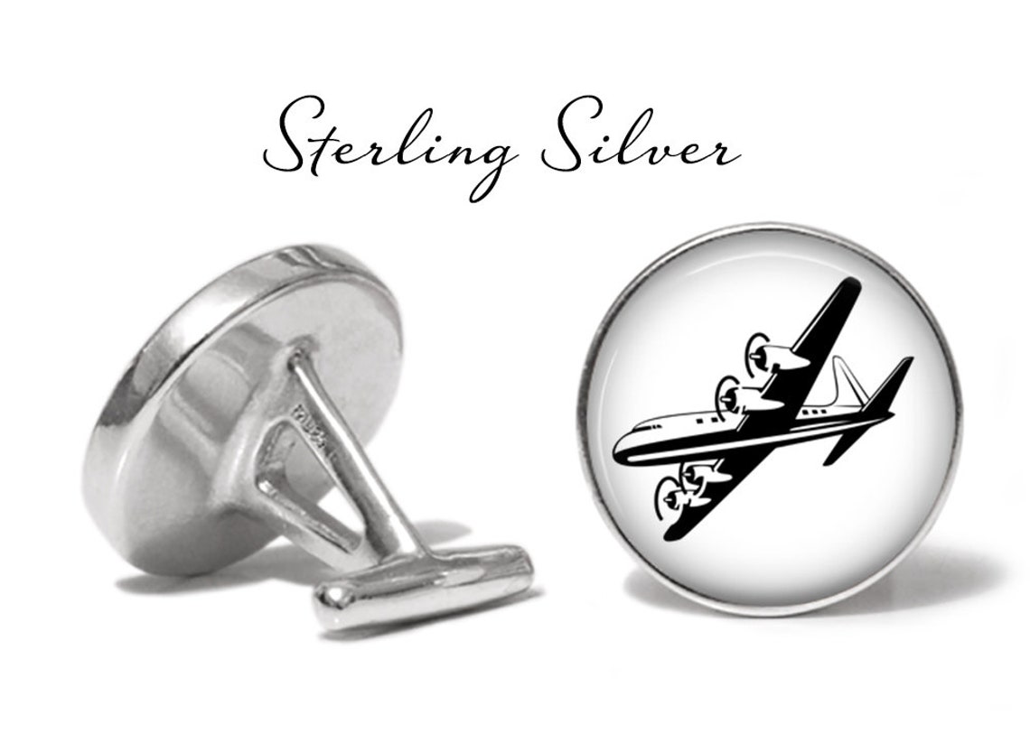 Airplane Cufflinks Prop Plane Aircraft Cuff Links pair - Etsy