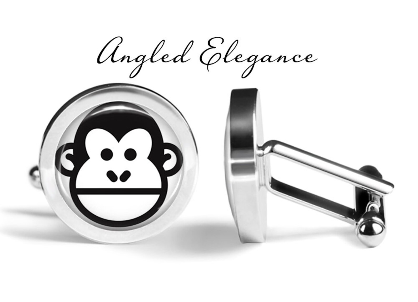 Monkey Cufflinks Monkeys Cuff Links (lifetime Guarantee) S2013 - Etsy