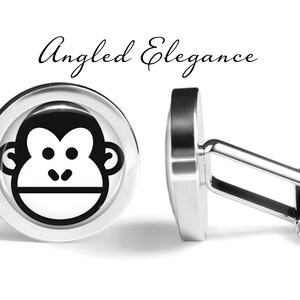 Monkey Cufflinks Monkeys Cuff Links (lifetime Guarantee) S2013 - Etsy