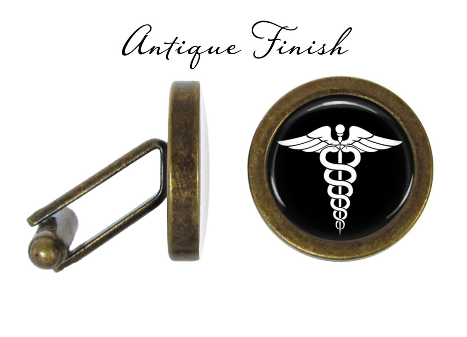 Medical Medici Cufflinks - Doctor Cuff Links - MD Cufflink - Medical ...
