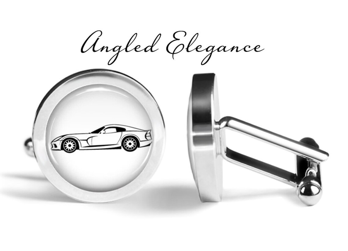 Sports Car Cuff Links Muscle Car Cufflink Race Car | Etsy