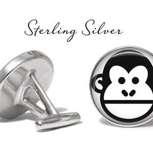 Monkey Cufflinks Monkeys Cuff Links (lifetime Guarantee) S2013 - Etsy