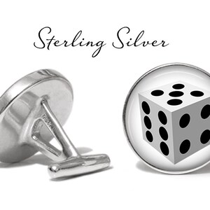 Casino Dice Cufflinks -gambler Cufflinks - Las Vegas Cuff Links- (pair ...