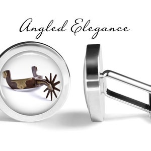 Spurs Cufflinks - Boot Spur Cufflinks - Western Cufflinks - Cowboy Cuff ...