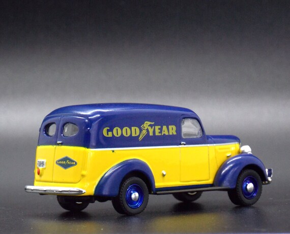 Push & Pull Toys Toys 1939 Chevrolet Panel Truck GoodYear Scale 1:64 ...