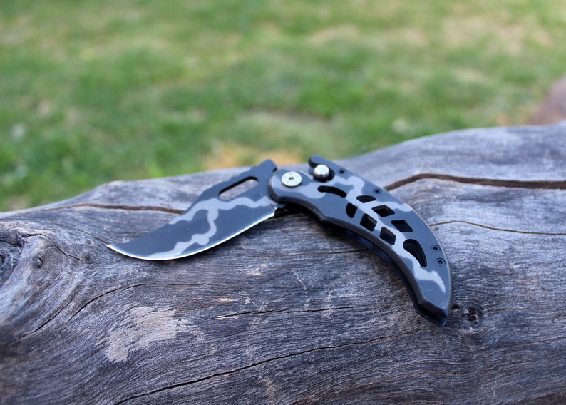 Folding Pocket Knife. 6 Tactical Camp Safari Folder Hunting - Etsy