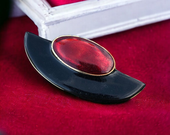 Vintage Fancy Brooch, Antique Pearl Brooch, 1980s, Retro Brooch - Etsy