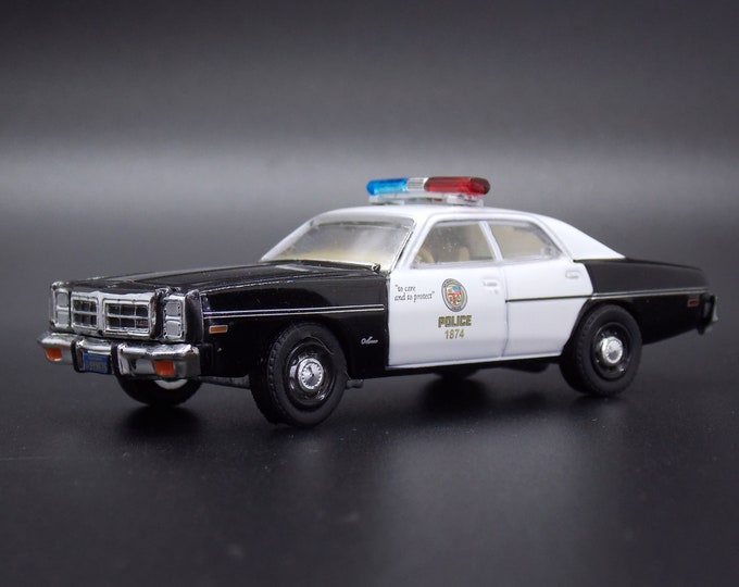 1977 DODGE MONACO TERMINATOR 1 Police Car 1/64 Scale the Terminator ...
