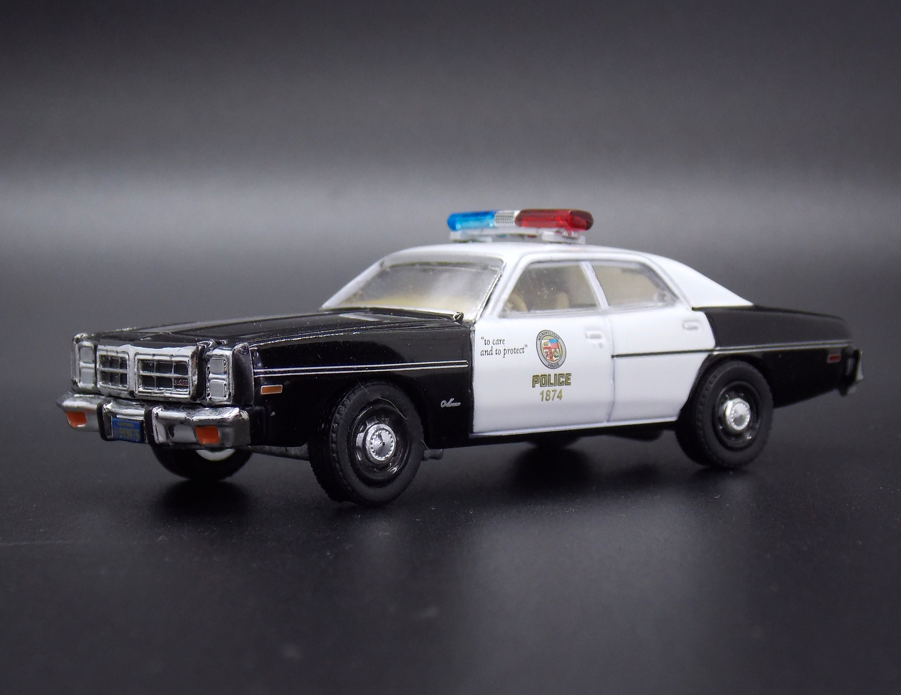 1977 DODGE MONACO TERMINATOR 1 Police Car 1/64 Scale The | Etsy