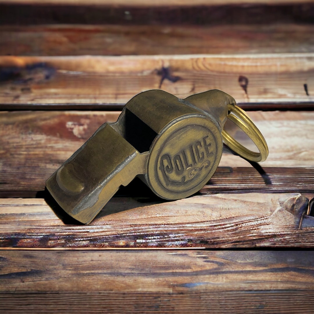 Police Department Whistle Antique Style 1920's NYPD - Etsy