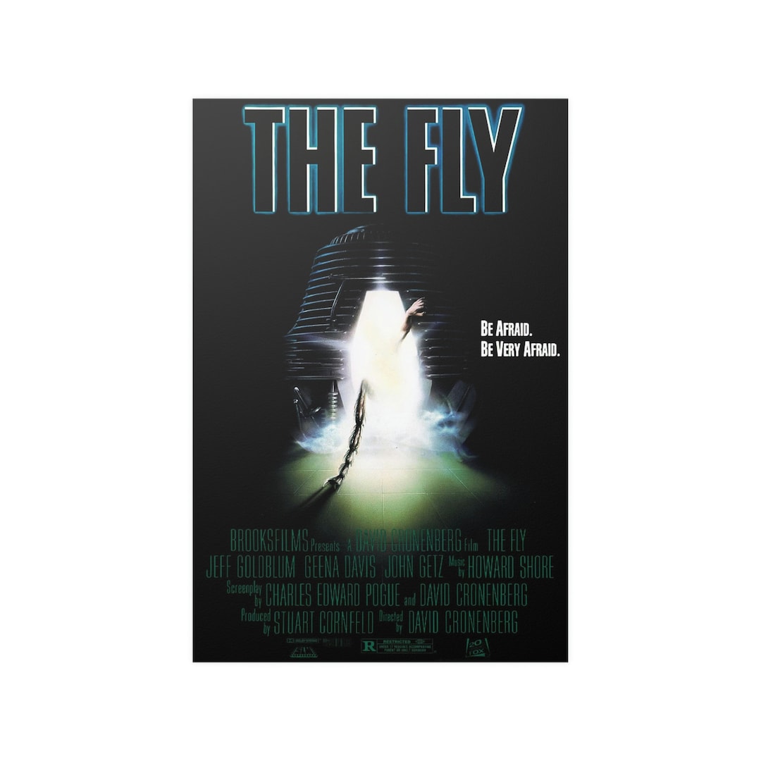 THE FLY Horror Movie 1986 Satin Poster 24x36 - Etsy