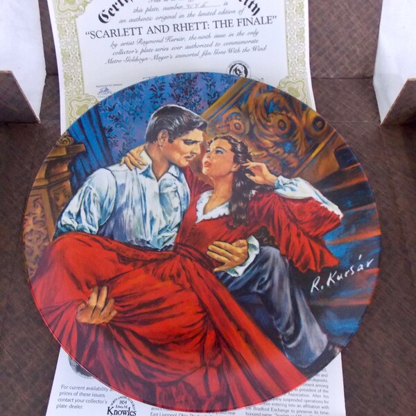 Gone With The Wind Collector Plates