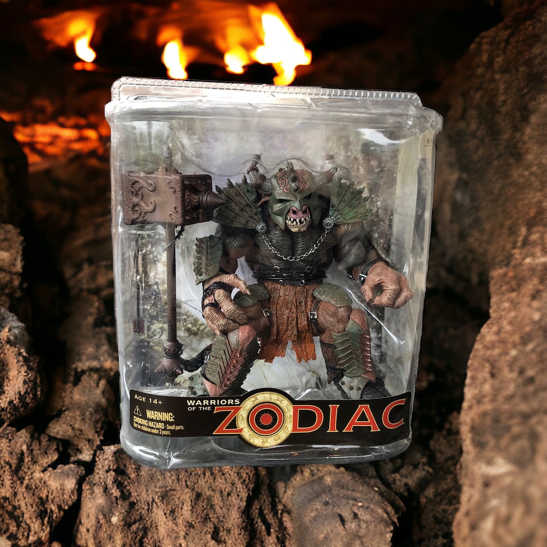 Mcfarlane Warriors of the Zodiac Taurus Action Figure Collector - Etsy