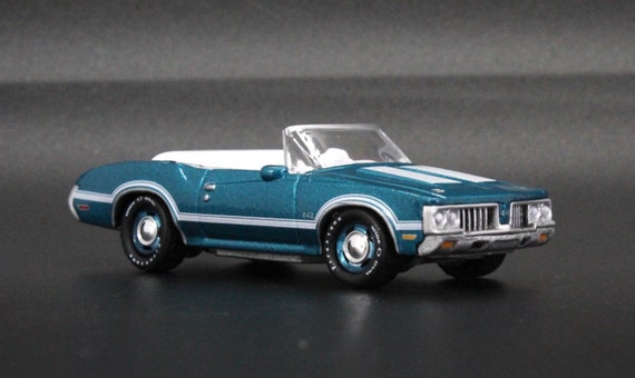 1970 Olds Cutlass 442 Convertible Scale 1:64 Car Metal Model Diecast # ...