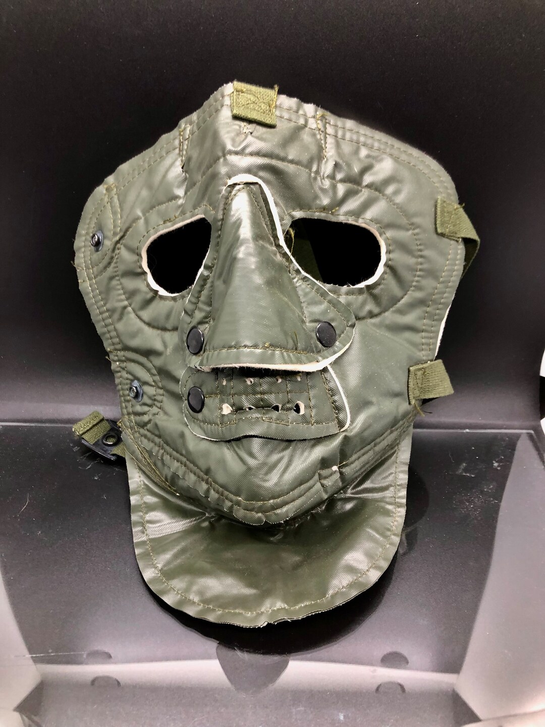 Vintage 60s USAF Cold Weather Flying Mask Face Cover - Etsy