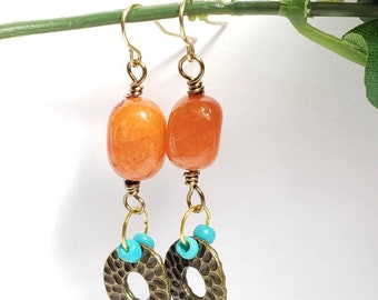 Funky earrings | Etsy