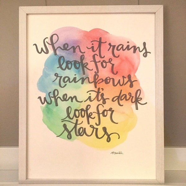 Look for Rainbows - Etsy