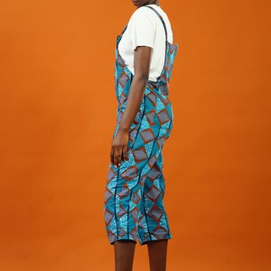 Blue Womens Overalls, African Dungarees, Festival Overalls, Festival ...