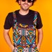 Rave Overalls, African Dungarees, Rainbow Overalls, Unisex Festival ...