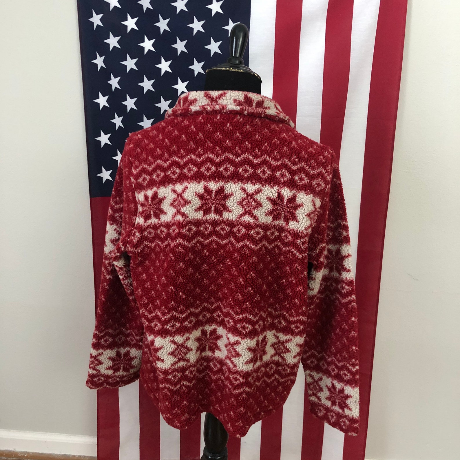 90s White Stag Deep Pile Fleece Jacket Women's XL 1d746p - Etsy