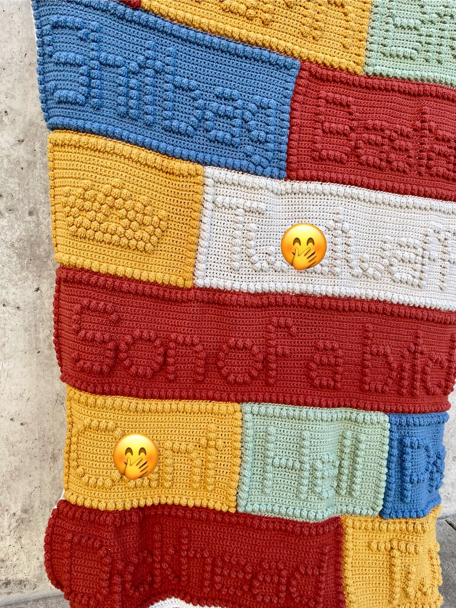 Curse / Swear Word Crochet Blanket - Etsy