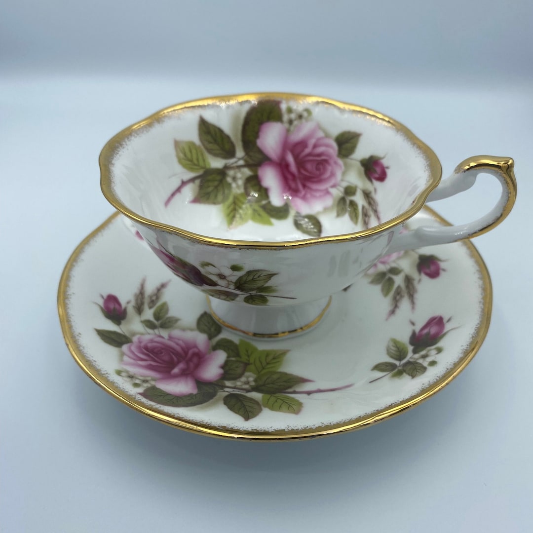 Queens Fine Bone China Made in England Rosina China Co Ltd Tea Cup and ...