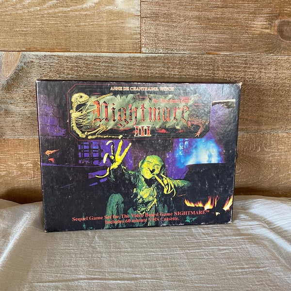 Nightmare Board Game - Etsy