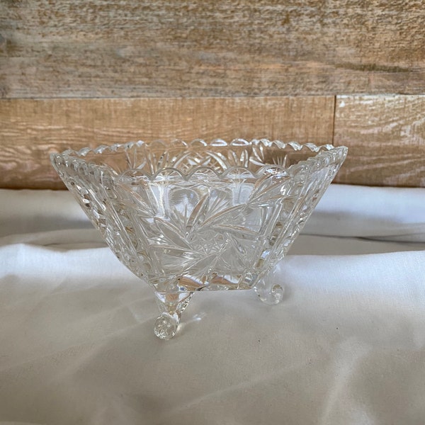 Pineapple Pattern Crystal Bowls - Etsy