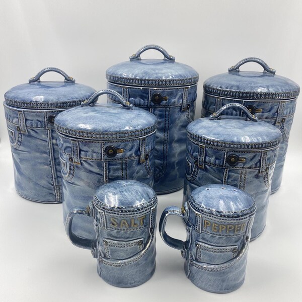 Unique Kitchen Canister Sets - Etsy