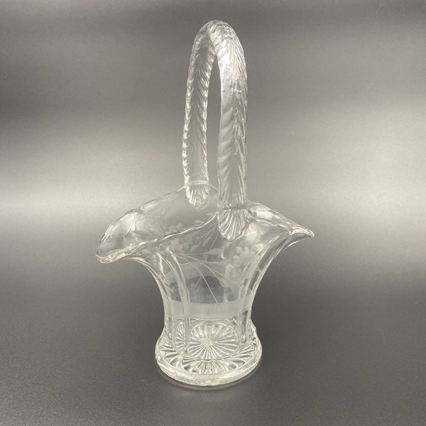 Glass Basket - Etsy