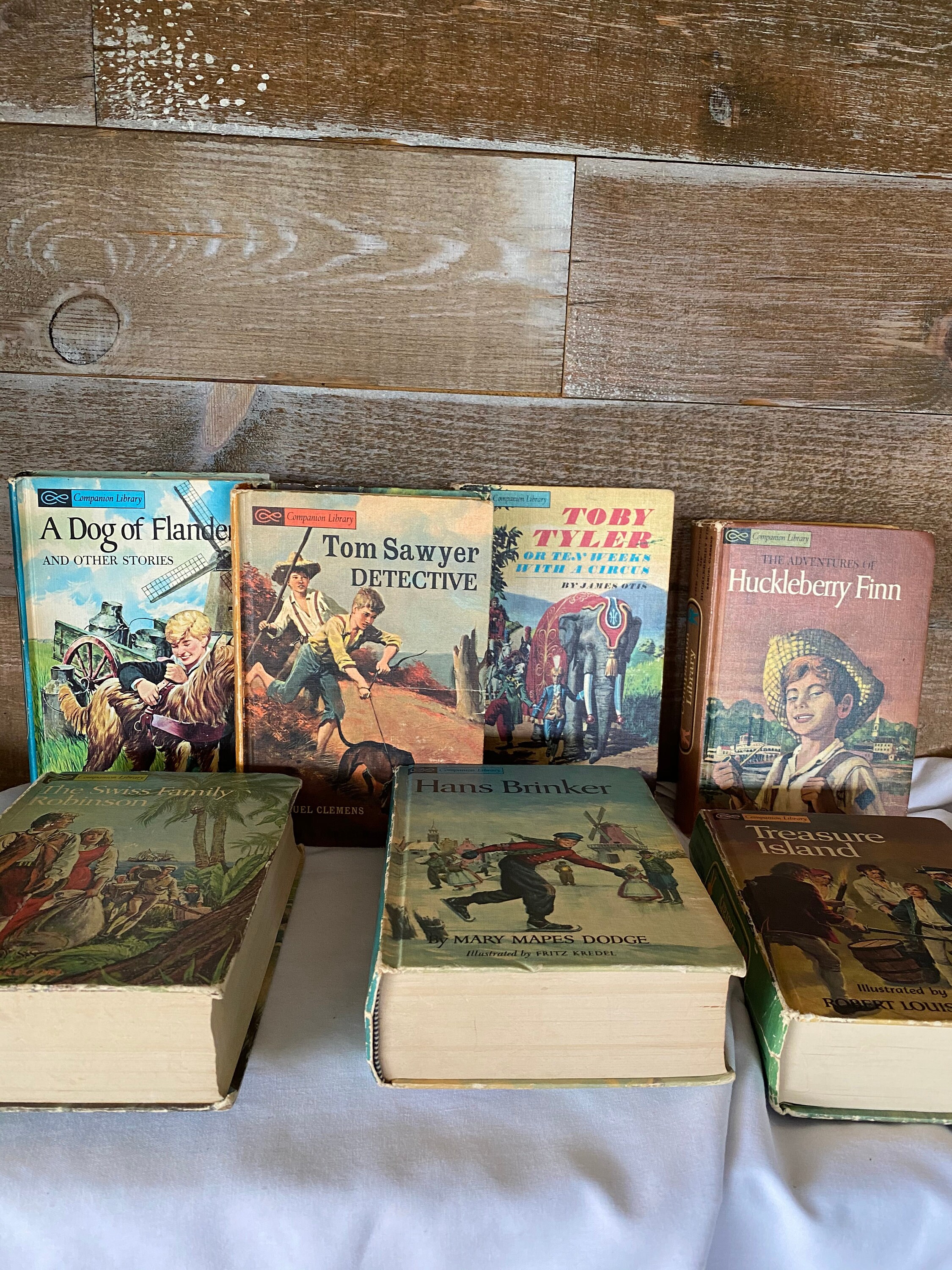 Companion Library Books Vintage Set of Seven 2 in 1 - Etsy.de