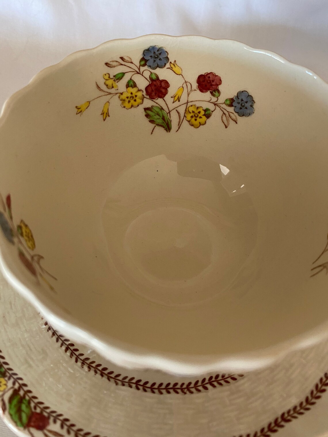 Spode Cowslip S713 Tea Cup and Saucer Vintage Tea Cup and | Etsy