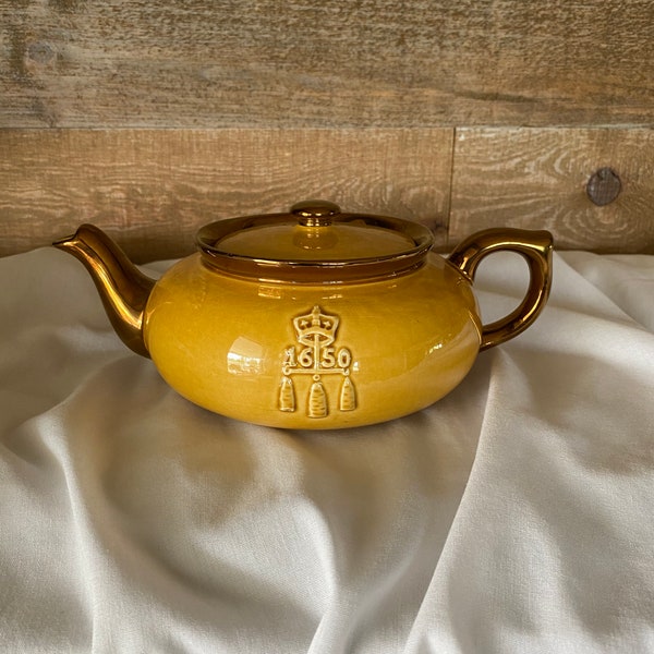 Mustard Tea Pot - Etsy