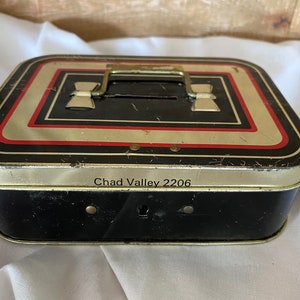 Tin Bank Money Box Small Vintage Chad Valley 2206 NO Key Metal - Etsy ...