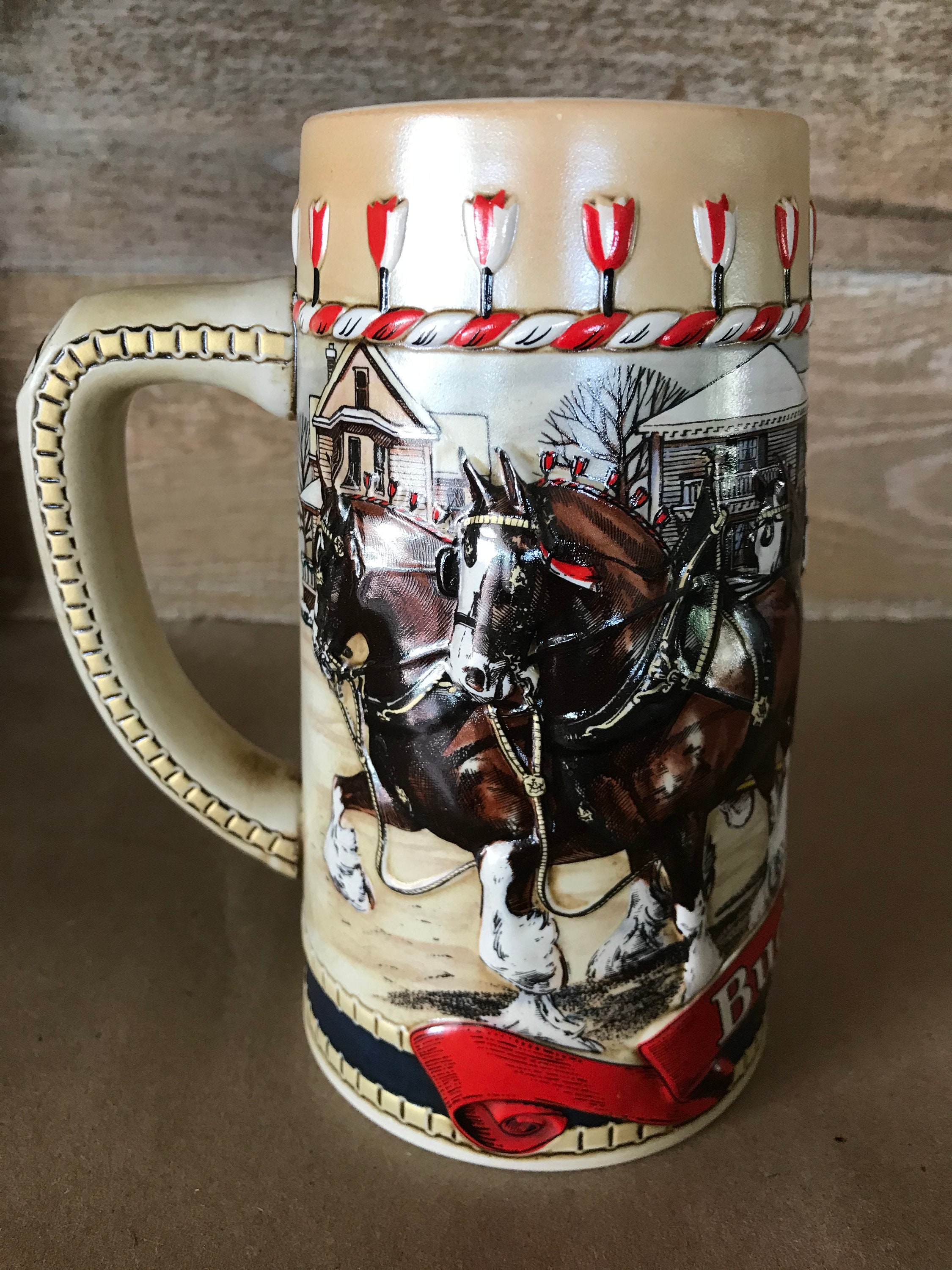 Budweiser Beer Stein 1986 B Series Beer Mug Anheuser Busch - Etsy